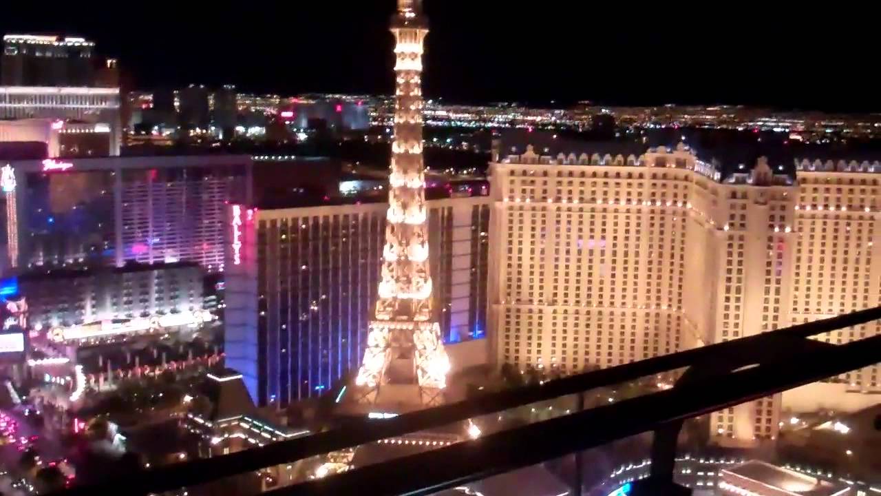 View of the strip 59th floor Cosmopolitan Las Vegas - YouTube
