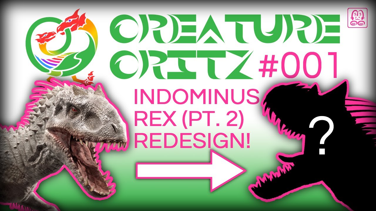 I Redesigned the INDOMINUS REX! | Creature Critz EP1 PT2 - YouTube