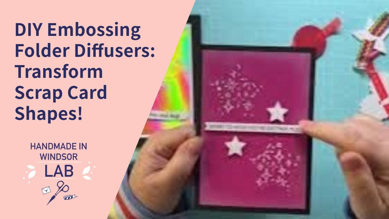 DIY Embossing Folder Dimensional Diffusers for Card making from Scrap ...