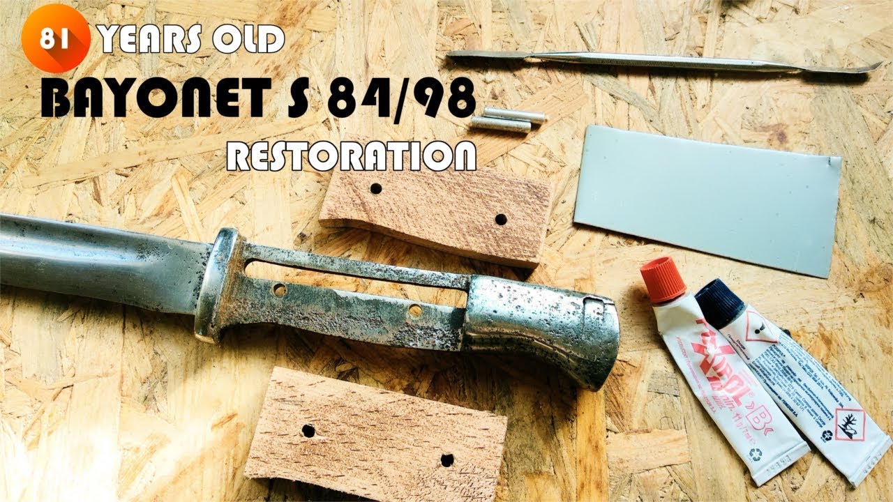 Rusty Bayonet KNIFE RESTORATION | 81 YEARS OLD - YouTube