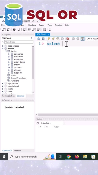 Sql Or Statement In Mysql Workbench #sql #excel #independenceday - Youtube
