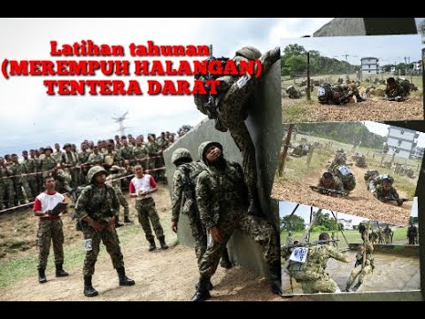Latihan tahunan merentas halangan (TENTERA DARAT) - YouTube