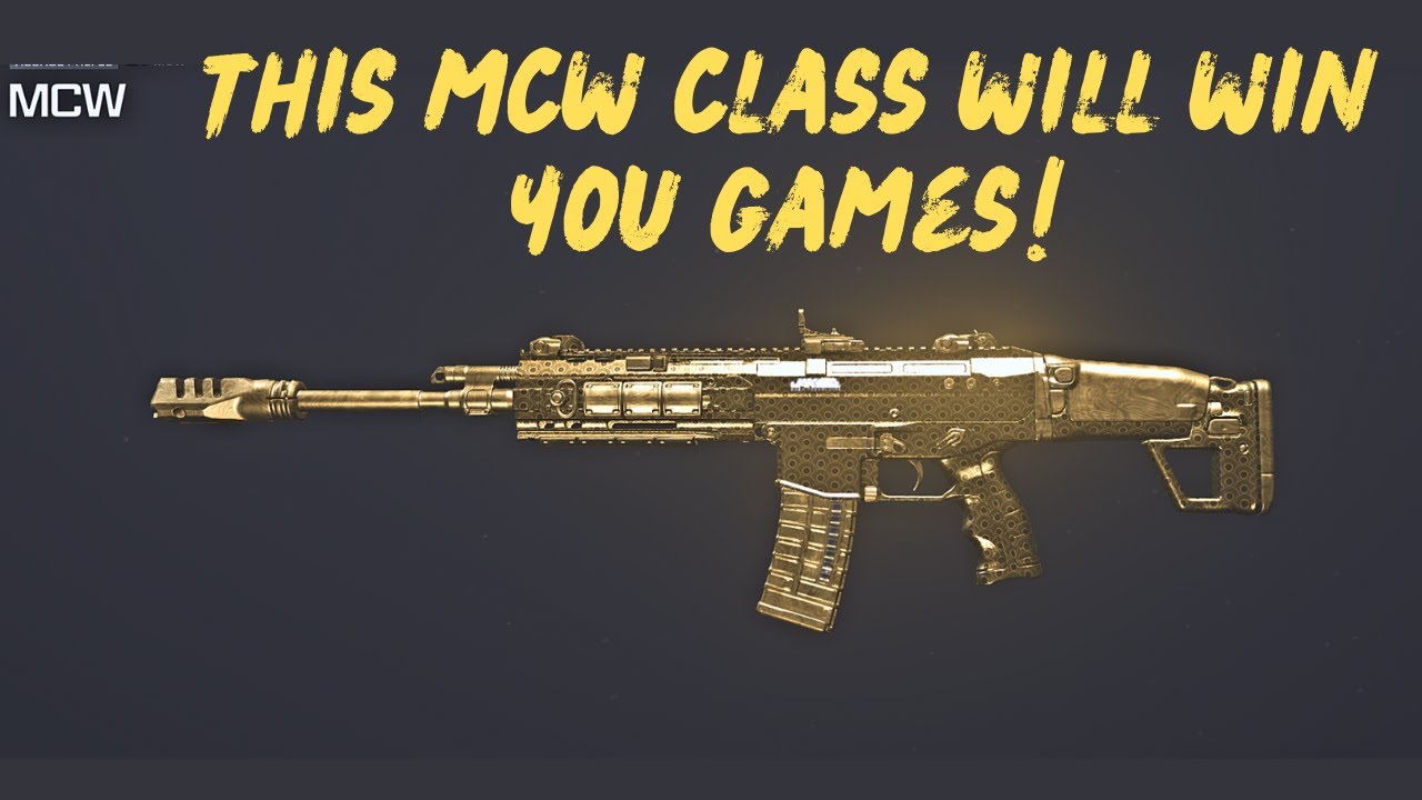 This MCW Class Build will win you games! *EZ FFA Win* #mw3 - YouTube