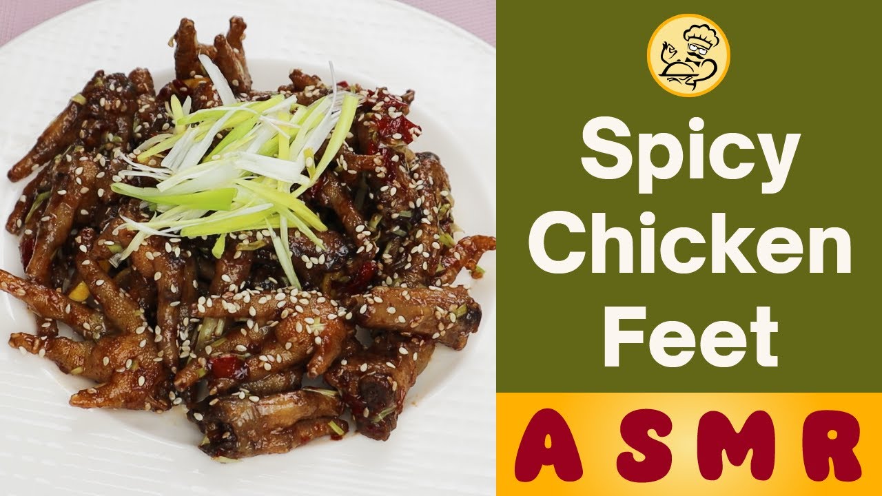 Spicy Chicken Feet Recipe | Flavor-Packed Asian Delicacy | Baba Food ...