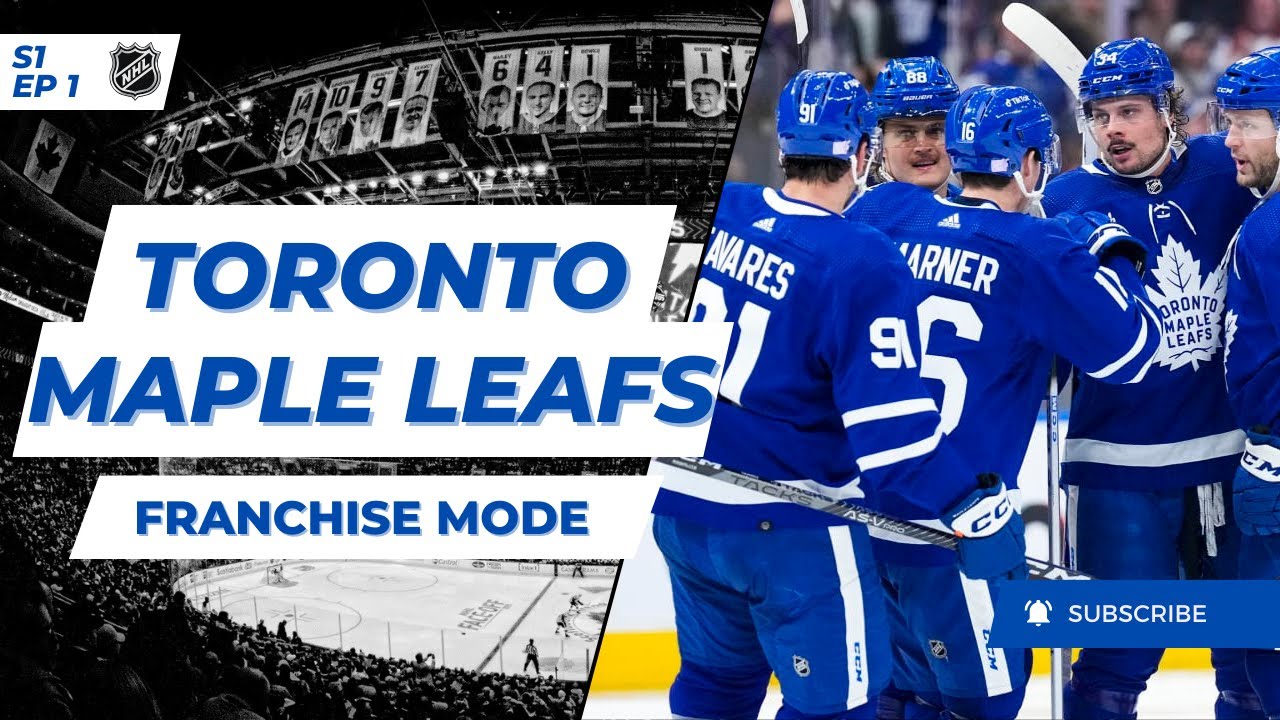 Quest for the Cup: NHL 24 Franchise Mode - Toronto Maple Leafs ...