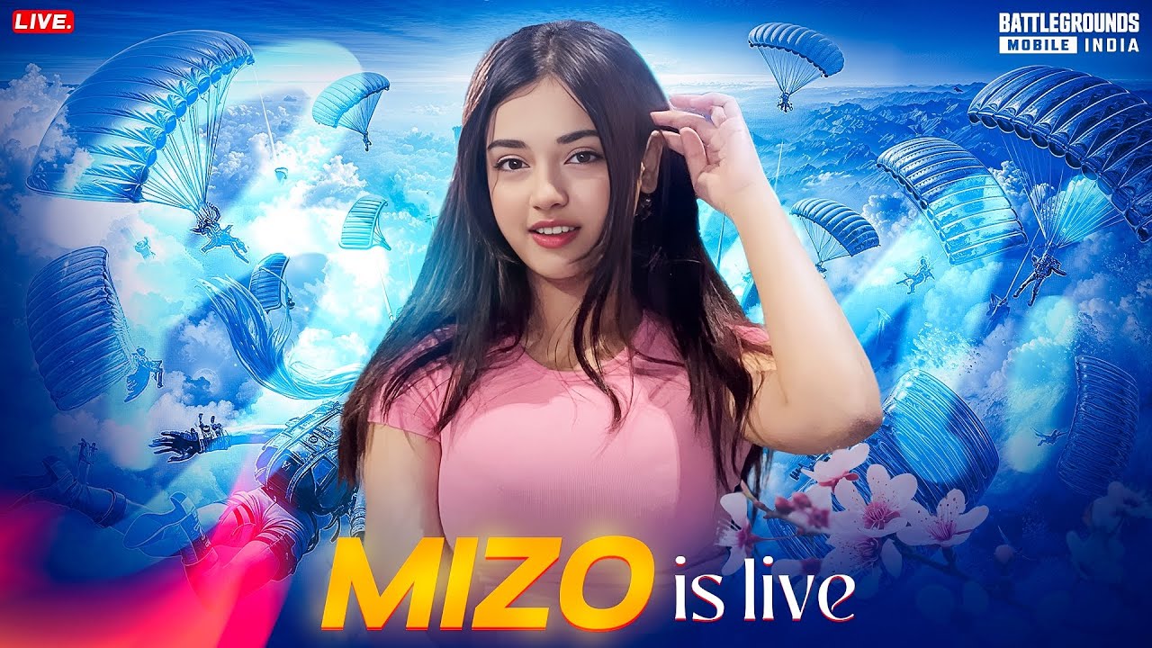 ONLY RUSH GAMEPLAY | BGMI LIVE WITH GODLIKE MIZO #roadto500ksubscribers ...