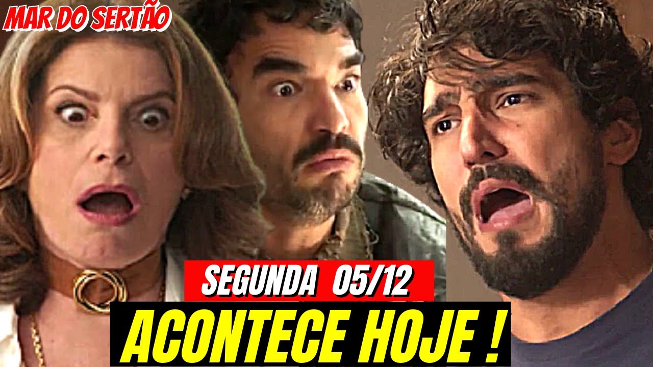 😳 Mar Do SertÃo Capítulo De Hoje Segunda 05 12 2022 Resumo Da