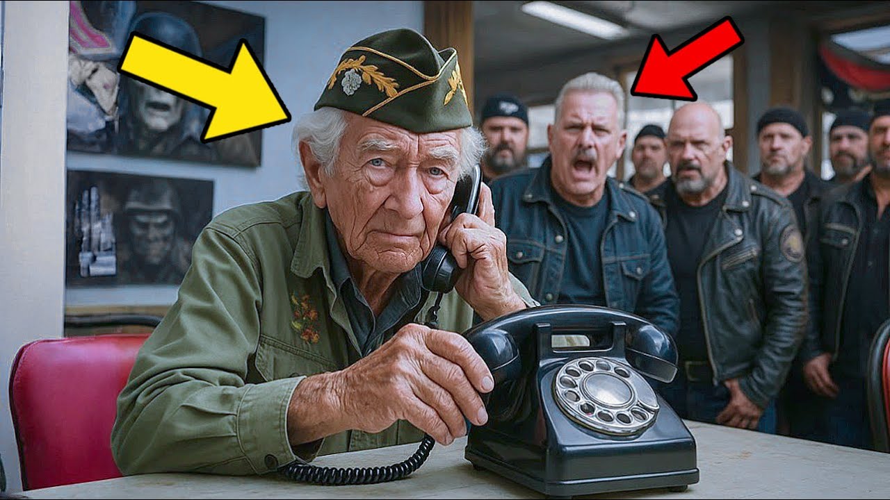 90-Year-Old Veteran Bullied By Bikers, Until Her "Shocking Phone Call ...