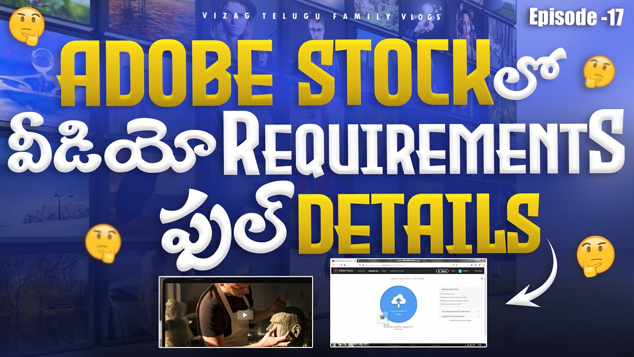 How to upload videos to adobe stock || My adobe stock video sale ...