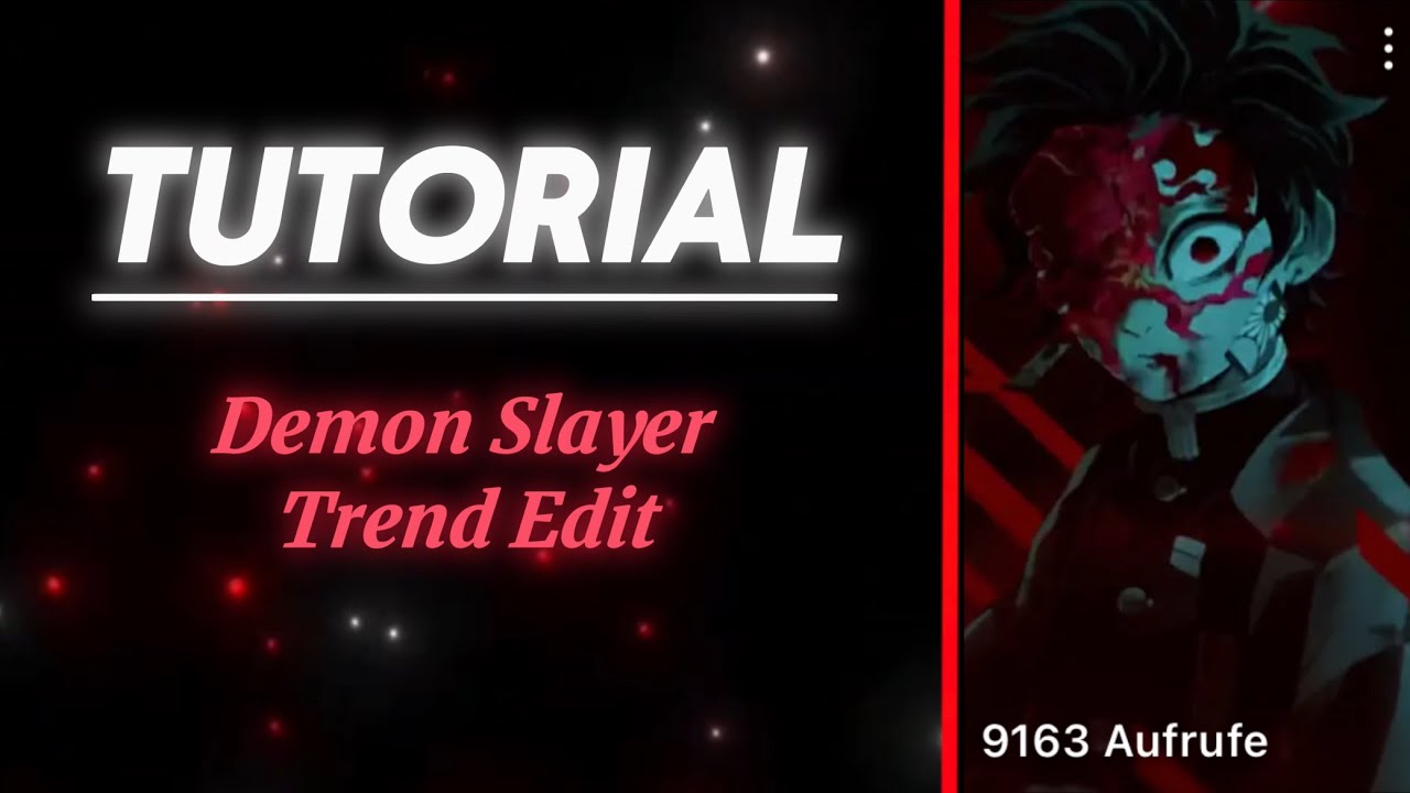 Demon Slayer Trend Edit || Tutorial - YouTube