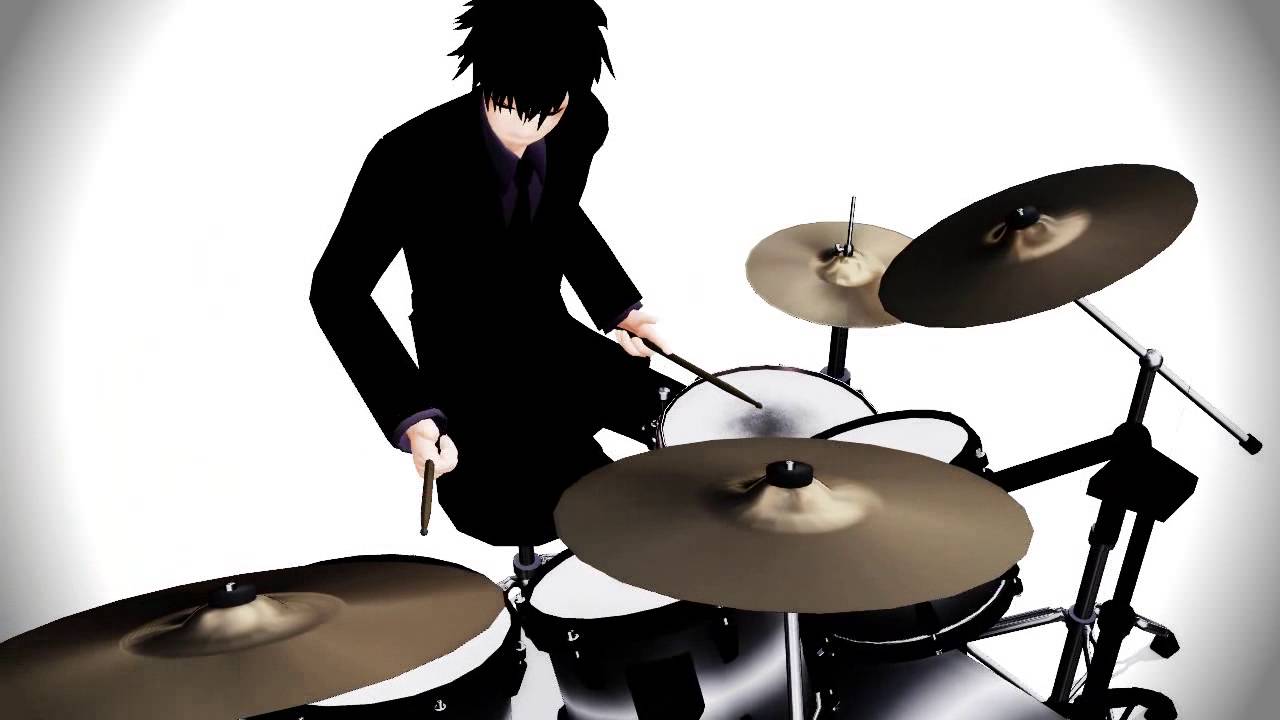 MMD Hibari - Monster (drum cover) - YouTube