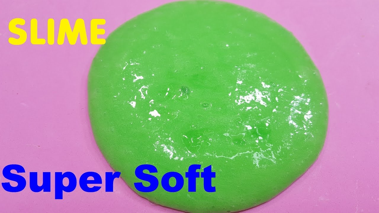 How To Make Dish Soap Slime Super Soft !! DIY Slime Without Borax ...