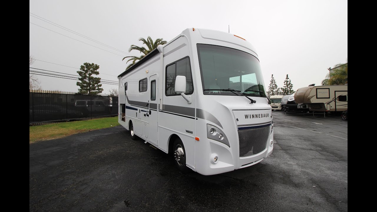 Winnebago Intent 26M walk-thru - YouTube