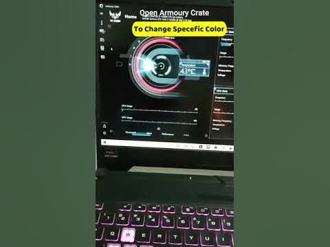 Asus Tuf A17 Gaming RGB Keyboard Modes 🎨& Keyboard lights Color Changing Settings ⚙️ - YouTube