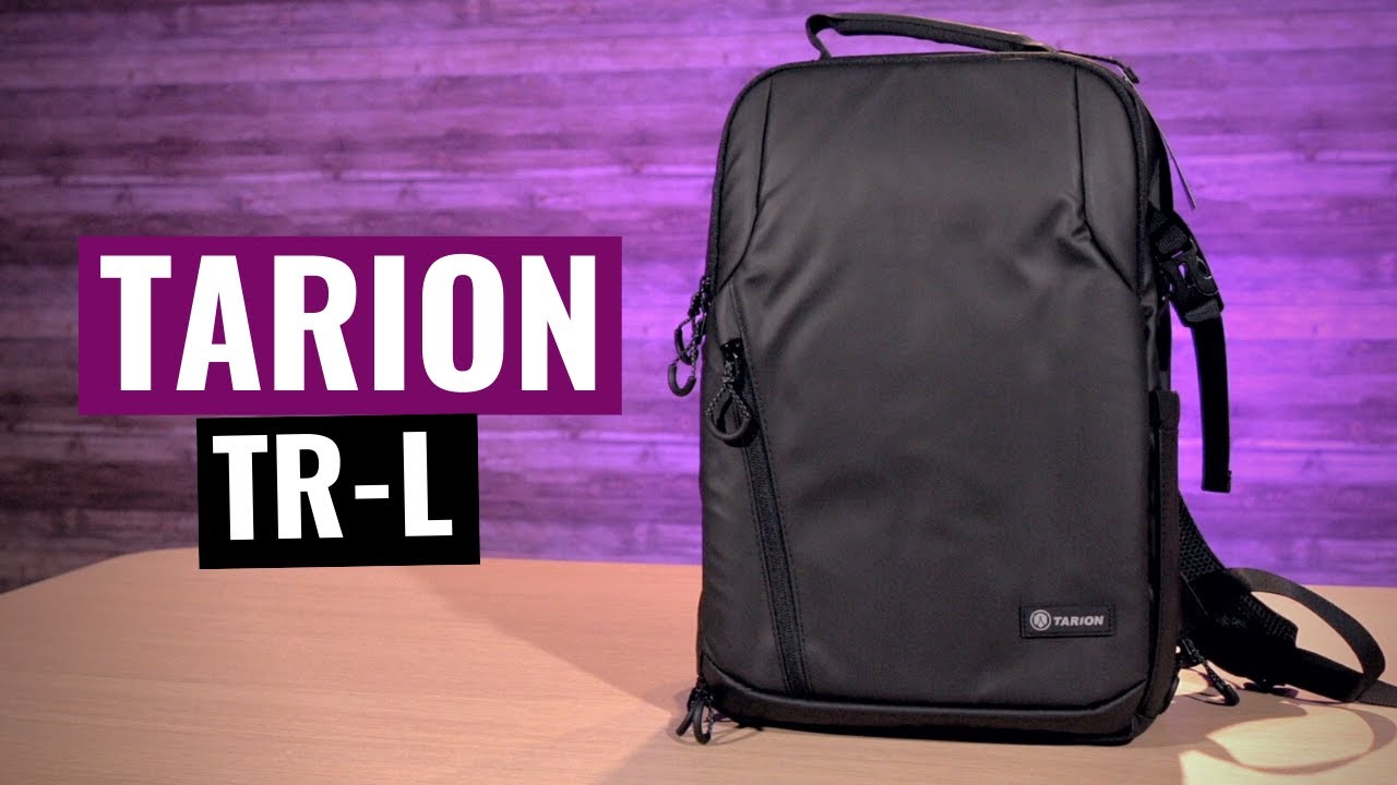 TARION TR-L camera backpack - YouTube