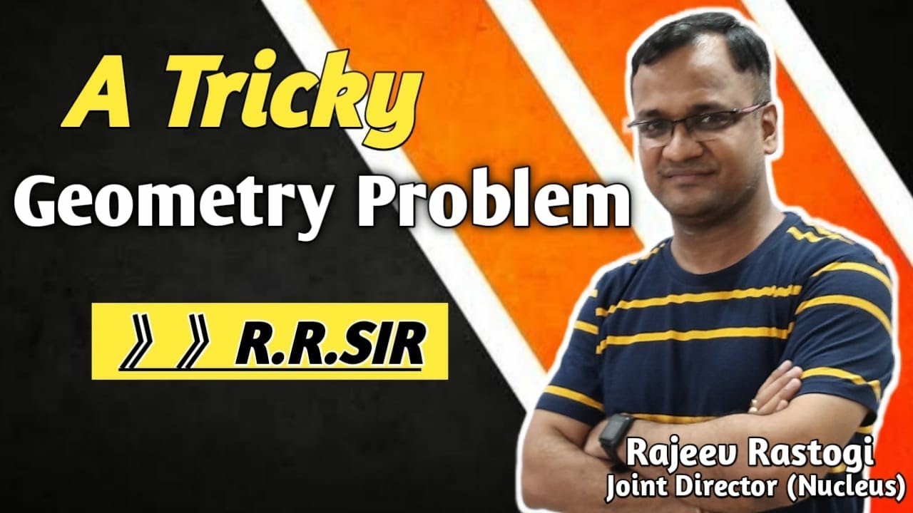 A Tricky Geometry Problem - YouTube