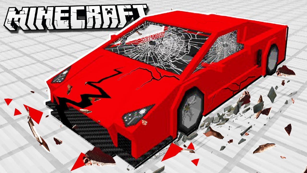 Destroying EXPENSIVE SPORTS CARS in Minecraft! - YouTube
