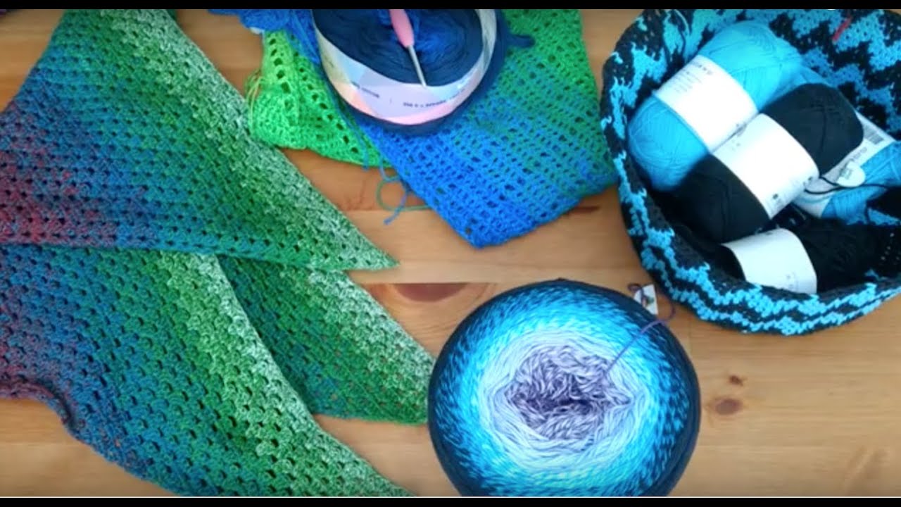 Hobbii Yarn Haul Review With Some Crochet Projects To Demonstrate - YouTube