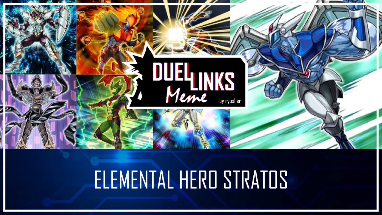 ELEMENTAL HERO STRATOS - The Heroes Returned with Single E-HERO Stratos ...
