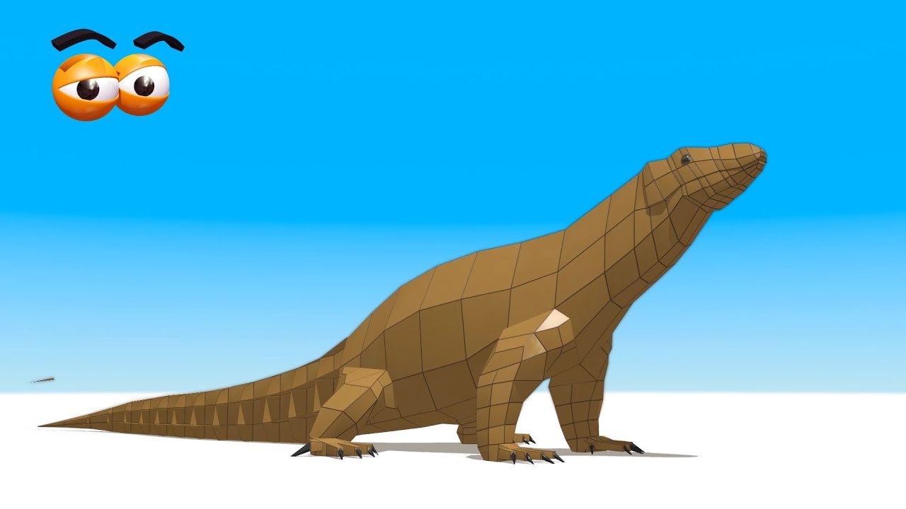 CUBE BUILDER for KIDS (HD) - Build Komodo Dragon for Children - AApV ...