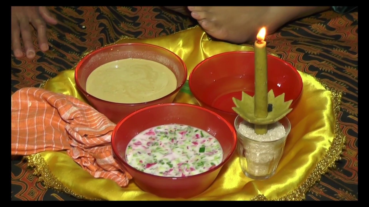 Tradisi Pupuran Suku Tidung | Pernikahan Lisa & Toriq - YouTube