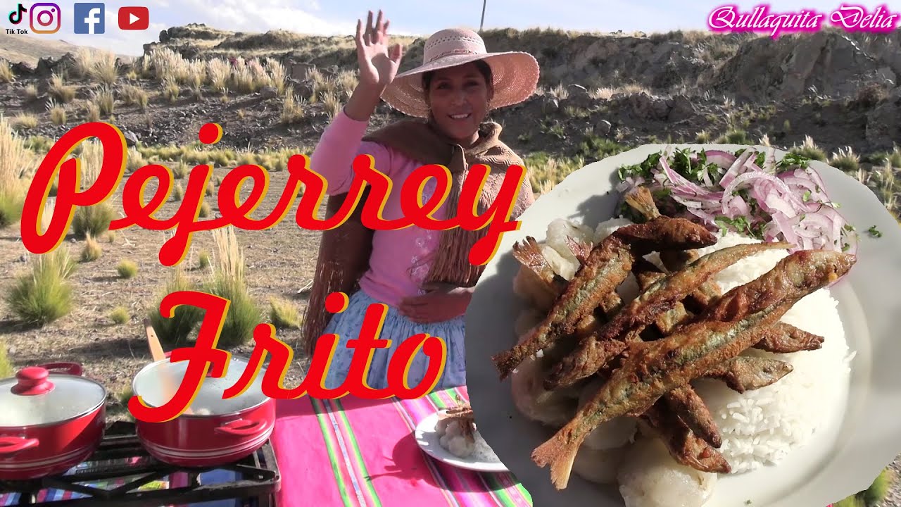 Preparamos un PEJERREY FRITO y su CHUÑO BLANCO - Qullaquita Delia - YouTube