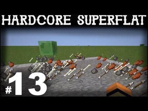 Hardcore Superflat : S3 E13 - "Mob Farm!" - YouTube