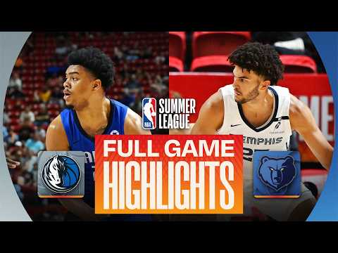 MAVERICKS vs GRIZZLIES | LAS VEGAS SUMMER LEAGUE | FULL GAME HIGHLIGHTS | July 13, 2026