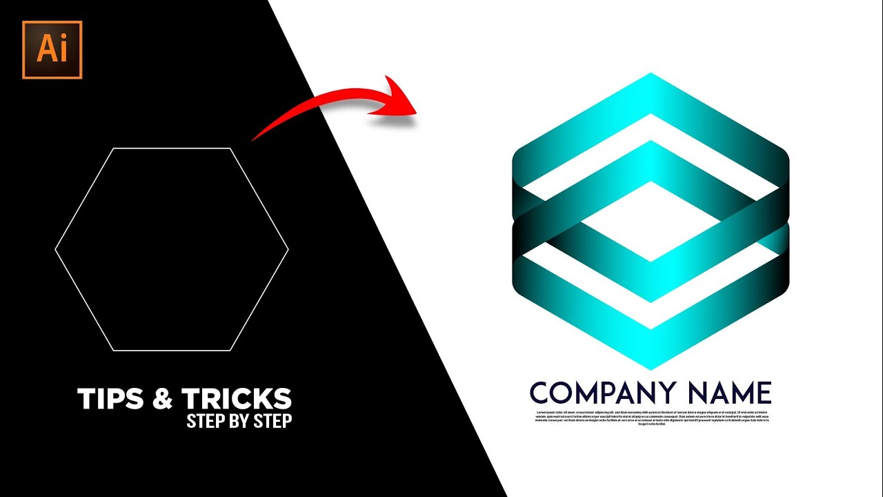 Illustrator Logo Design Ideas - YouTube