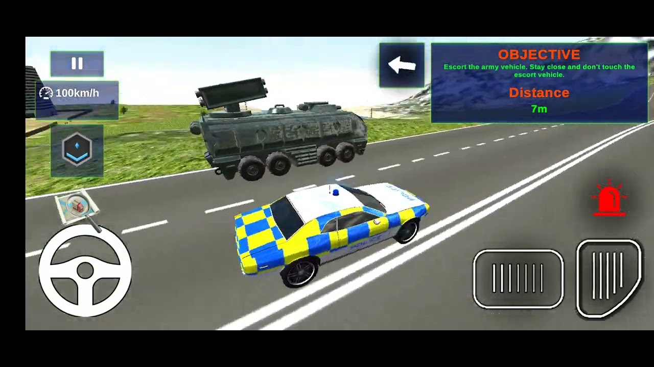 UK Police Car Crime Driving | Simulator Car - YouTube