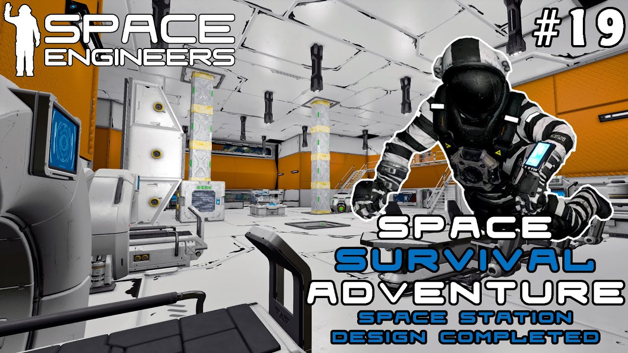 Space Survival Adventure: Space Station Design Completed - A New Space ...