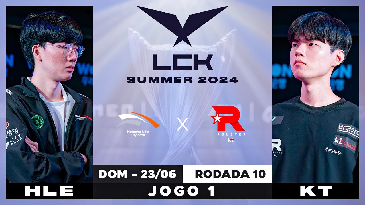 HLE x KT | Jogo 1 - MD3 | LCK Summer 2024 - DIA 10 | IDL - YouTube