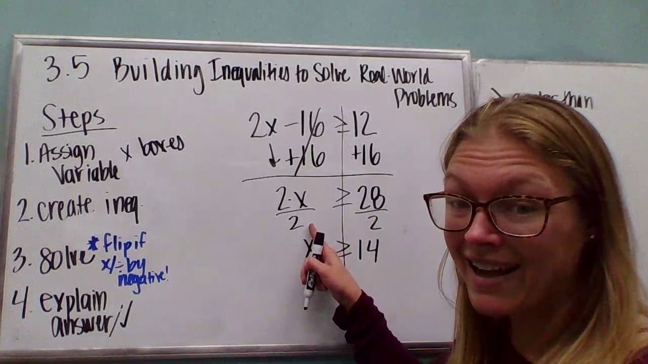 Math 7 - Edmentum - Lesson 3.5 (LAST ONE FOR THE SEMESTER!) - YouTube