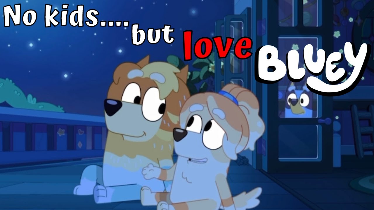 why ADULTS with no kids love Bluey....even though its a "children's ...