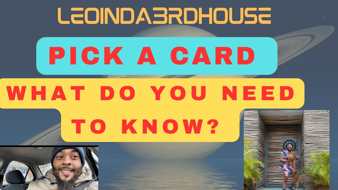 PICK A CARD🔮 “WHAT DO YOU NEED TO KNOW?” - YouTube