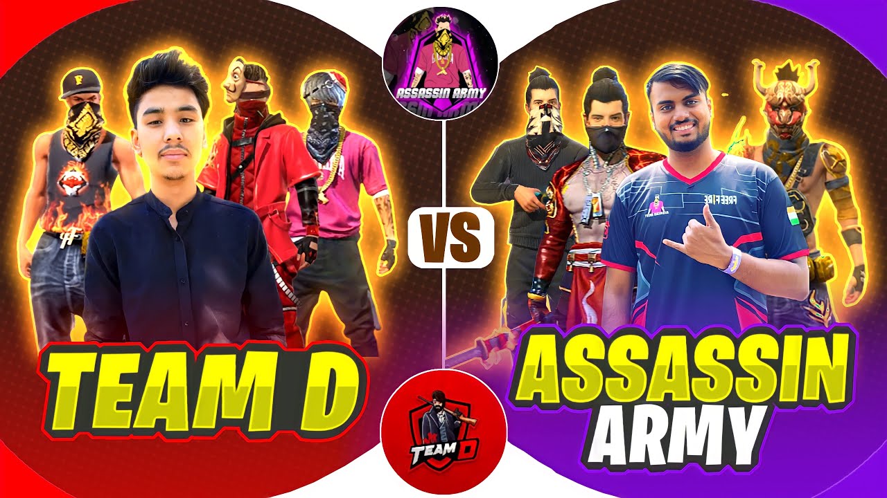 Team D vs Assassin Army - Free Fire🔥 🔥SAMSUNG A3,A5,A6,A7,J2,J5,J7,S5 ...