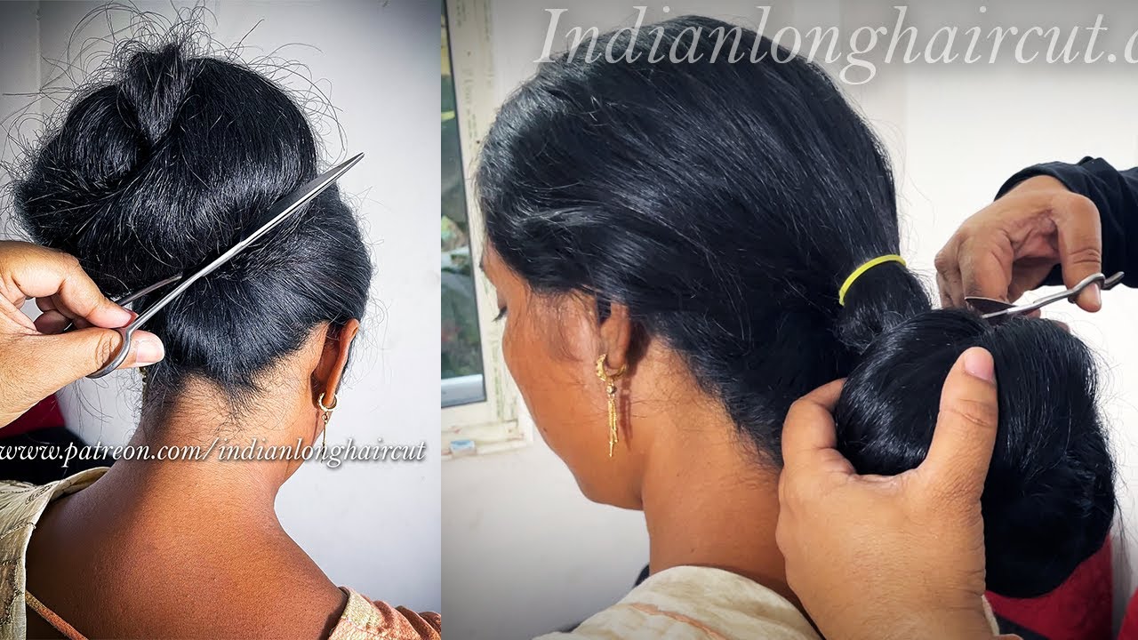 The Biggest Bun Cut of the Century | Renuka Looses Biggest Bun ...