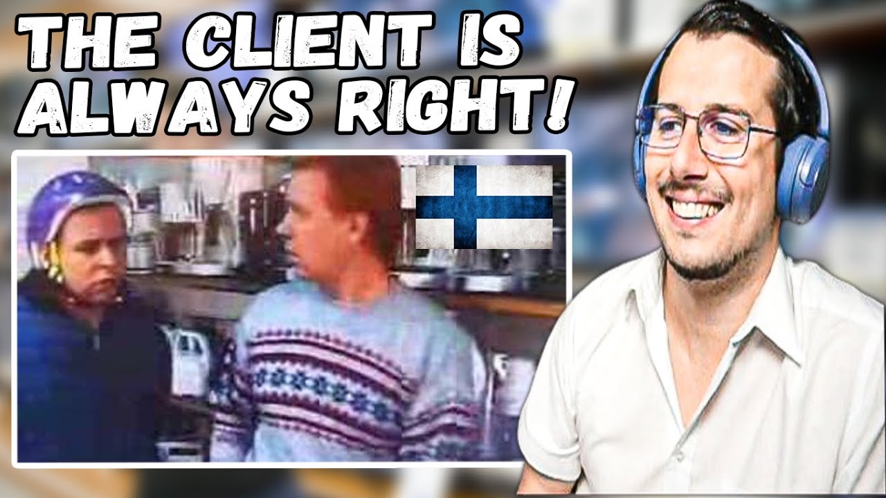 Italian Reacts To Kummeli - Kodinkonemyyjä (Finnish Comedy) - YouTube