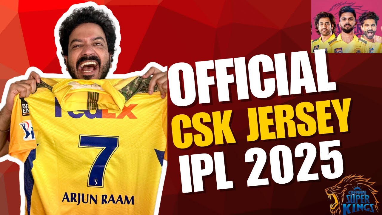 How to order CSK official jersey 2025 online ? | Step by Step procedure ...