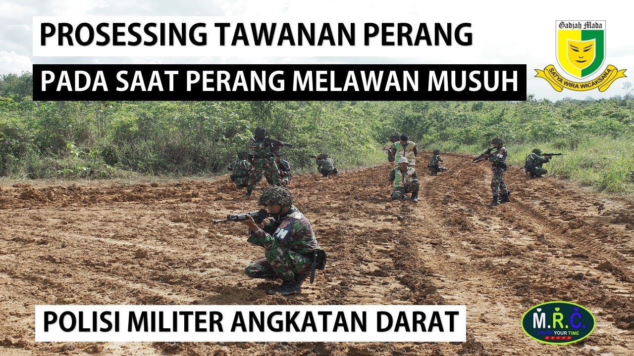 Tentara musuh ditawan TNI saat operasi serangan dalam pertempuran - YouTube
