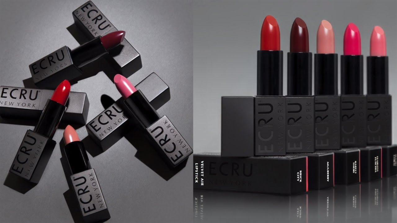 ECRU New York Beauty Velvet Air Lipstick - YouTube