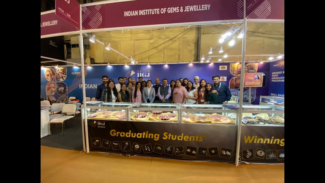 IIGJ at the IIJS Signature 2022 Jewellery Show - YouTube
