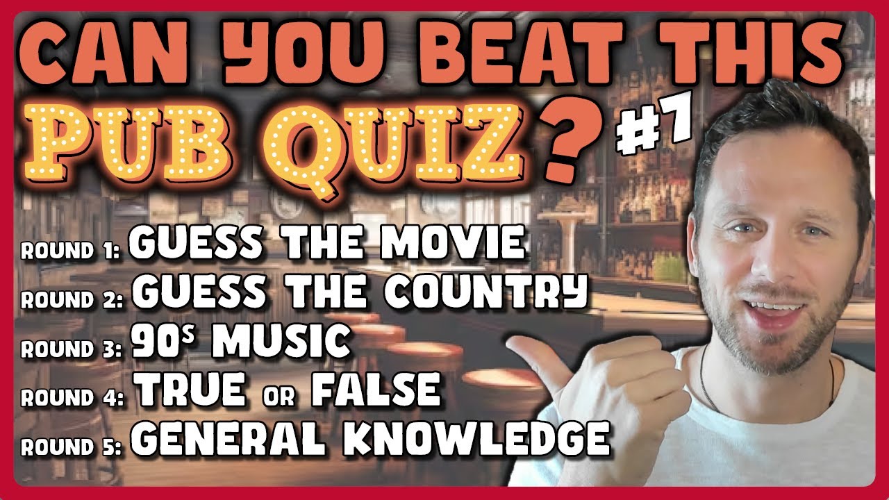 Join My WEEKLY Virtual PUB QUIZ: Will You Conquer the LEADERBOARD ...