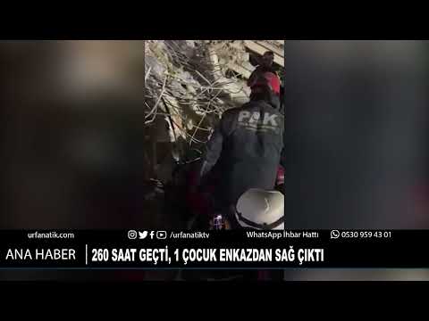 260 Saat Geçti, 1 Çocuk Enkazdan Sağ Çıktı