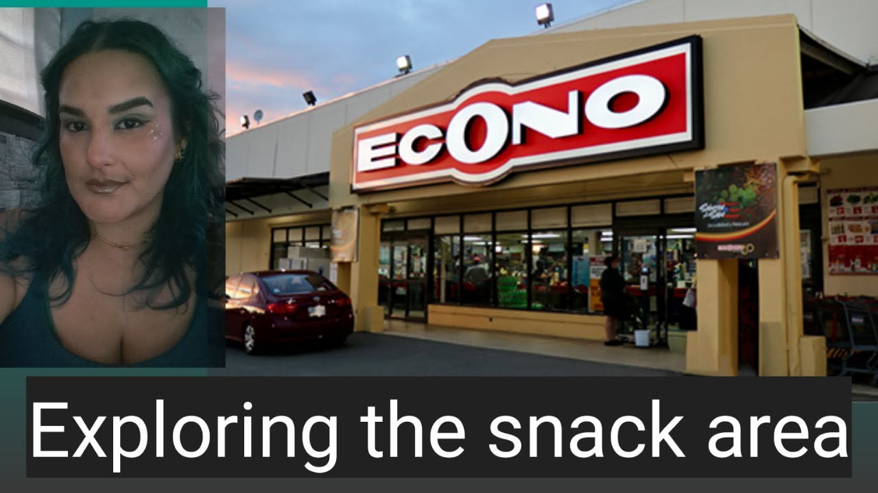 Snack and Soda Taste from Econo Supermarket - YouTube