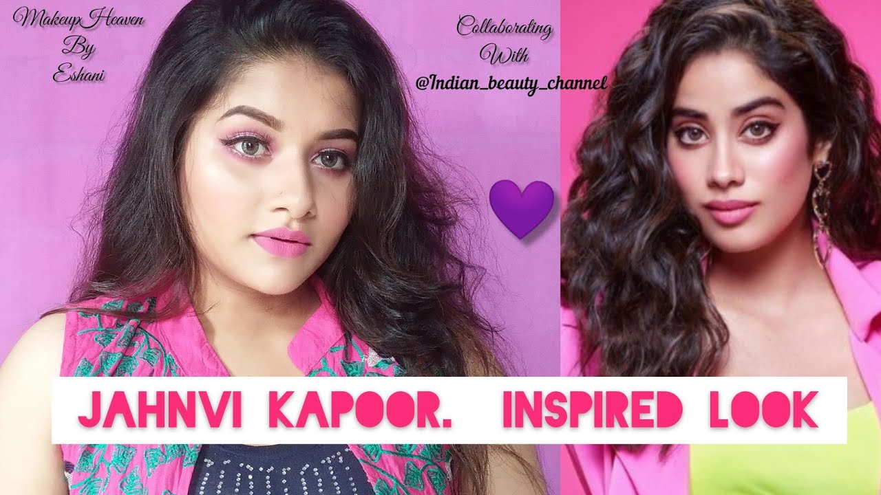 💁🏻‍♀️JANHVI KAPOOR Inspired Look💁🏻‍♀️|| Collaboration with @indian ...