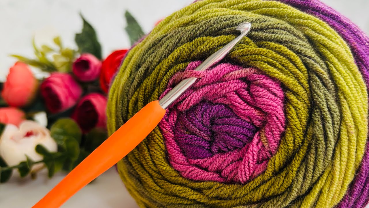 LOOK! A very nice crochet pattern. Crochet for beginners - YouTube