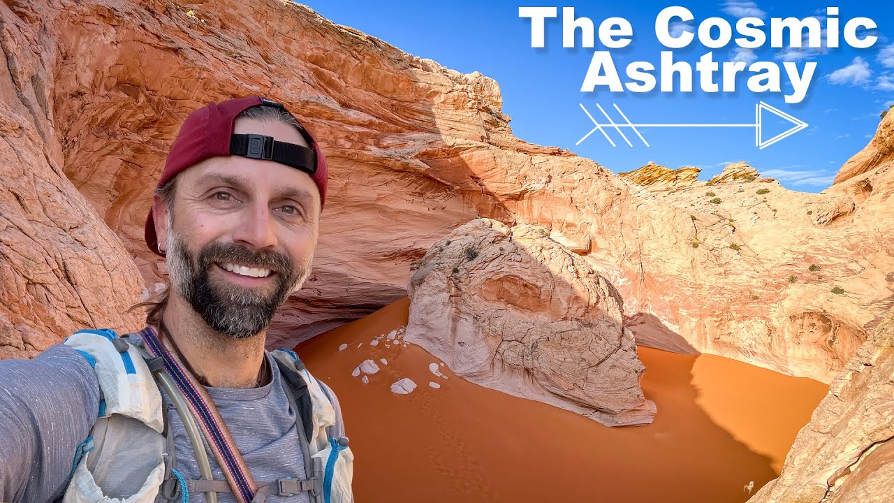Hiking to the Cosmic Ashtray in Utah - YouTube