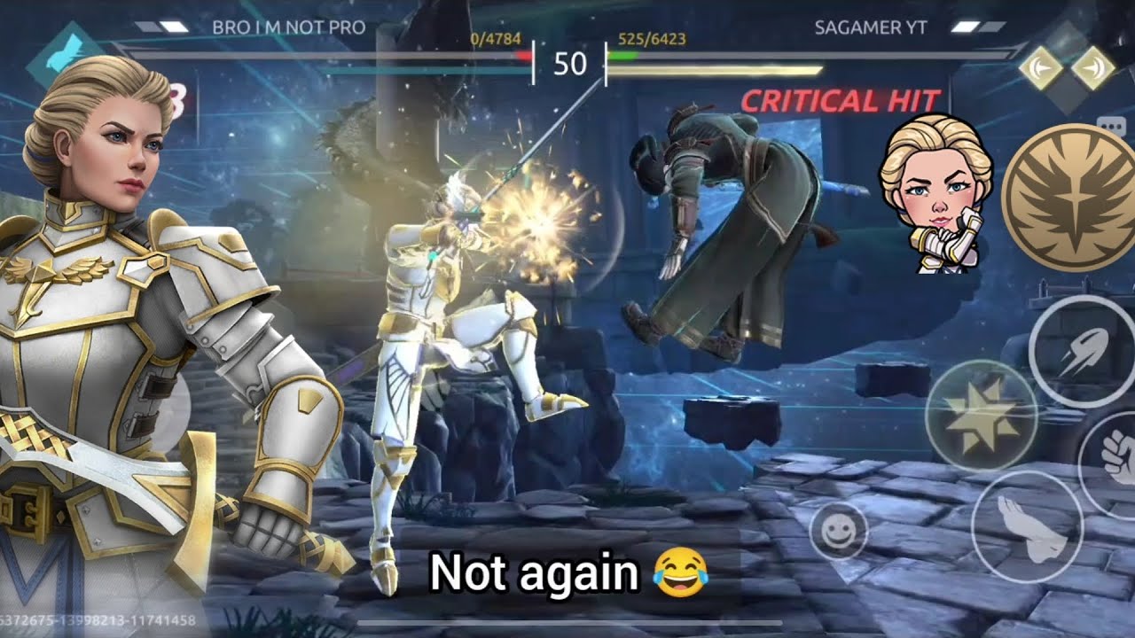 How to Play with HELGA Queen 👑😍 || Shadow Fight 4 Arena # ...