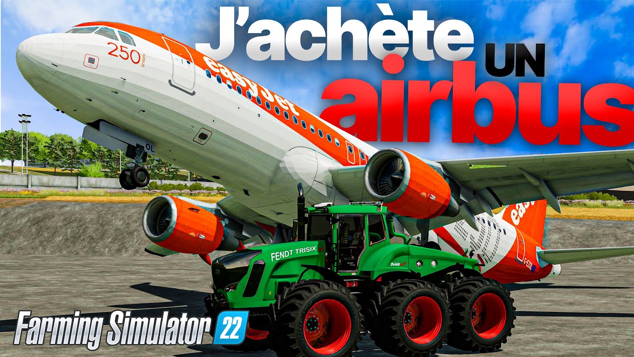 La FIN en AVION DE LIGNE ! | Conflit De Fermes #06 (Farming Simulator ...